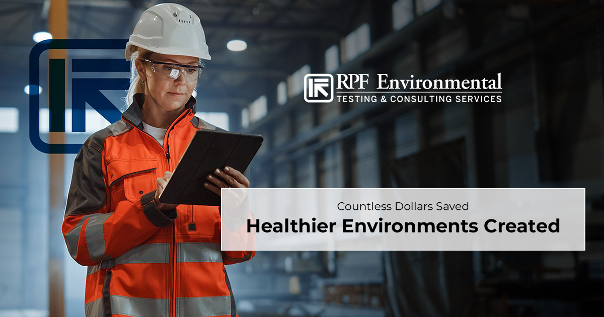 Environmental Testing & Consulting | RPF Environmental