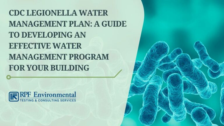 CDC Legionella Water Management Plan: Developing an Effective Water ...